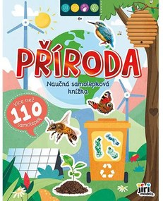Jiri Models Naučná samolepková knížka 6+ Příroda