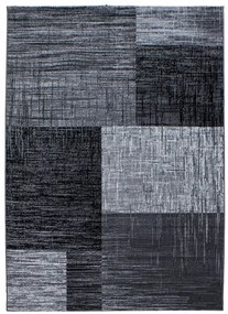 Ayyildiz, Kusový koberec Plus 8001 black, 80x150, šedá, chodba / předsíň