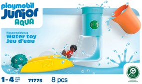 Playmobil 71775 junior aqua: vodní nádrž se skluzavkou