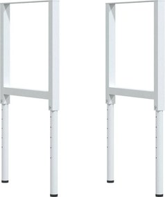 Pracovní stůl 100 x 60 x (71,5–98) cm masivní dubové dřevo 3309717