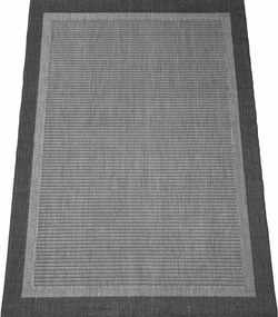 BE Koberec Eqos 0001GREY - šedý obdélníkový Rozměr: 40x60 cm