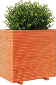 Zahradní truhlík voskově hnědý 70x40x72,5 cm masivní borovice 3282591