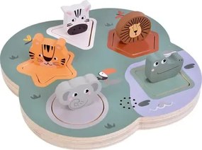 small foot 3D puzzle se zvuky zvířat Safari