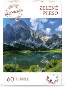 DINO Puzzle Turistická edice Zelené pleso / 60 dílků / 23,5 × 21,5 cm