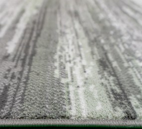 BE Koberec Accra 6505 Grey Green - zelený obdélníkový Rozměr: 60x100 cm