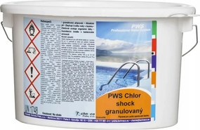 Pws Chlorový granulát rychlorozpustný 5kg bazénová chemie