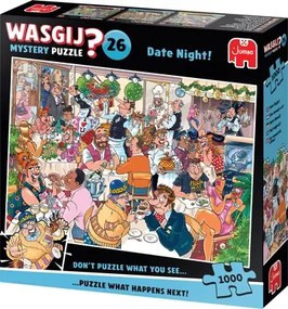 JUMBO Puzzle WASGIJ Mystery 26: Rande! / 1000 dílků / od 12 let