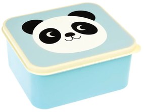 Modrý svačinový box Rex London Miko The Panda