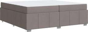 Rám postele Taupe 200 x 200 cm textil 3398311