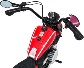 Elektrická motorka BMW R18 červená