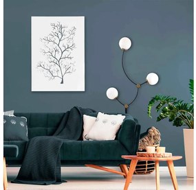 Designová stojanová lampa Ulyciana 151 cm černá