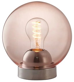 Halo Design 743285 stolní lampa Bubbles růžová, ø18cm