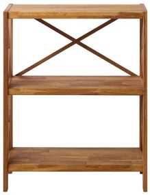 Designový regál Walworth 87 cm přírodní dub