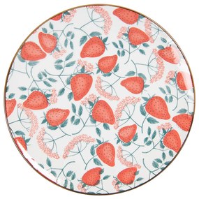 Jídelní talíř s jahodami Redstraw - Ø 26 cm