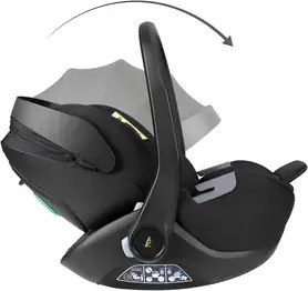 KikkaBoo i-Class i-Size Noir / Autosedačka / 0-13 kg / 40-87 cm