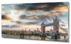 Wallmuralia Fotoobraz na skle Tower bridge Londýn 100x50