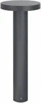 NS 6120GR Sloupkové svítidlo BORG grafit LED 16,1W 3000K 35cm - NORLYS