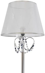 PLX Moderní stojací lampa ATLANTA, 1xE27, 60W, chromovaná 310491