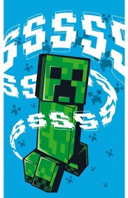 Carbotex Dětský ručník Minecraft Creeper Explode 30x50 cm