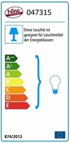 Lustr Bubble, čirý