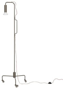 Hnědá stojací lampa (výška 154 cm) Ido – Hübsch