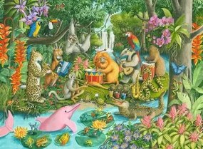 Ravensburger Deštný prales - 100 dílků / od 6 let