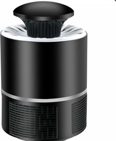 Herzberg HG‑03138 – 360° USB LED lampa s cyklónovým hubením komárů