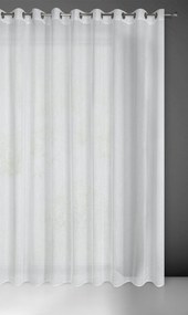 ZÁCLONA NA KROUŽCÍCH LEXY 300 CM X 250 CM CM BÍLÁ