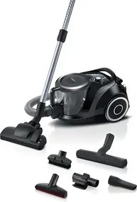 Bosch Serie 6 BGC41XSIL černá / Bezsáčkový vysavač / 700 W / 2,4 l / r