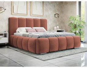 Čalouněná manželská postel Lisko, Rozměr postele: 180x200, Barva potahu: Kronos 29