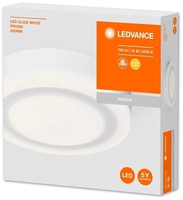 Ledvance - LED Stropní svítidlo ROUND LED/15W/230V pr. 20 cm