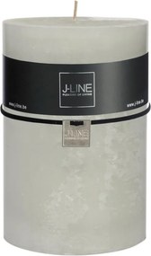 Zelená nevonná svíčka XXL válec - Ø 10*15 cm/120H