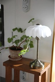 Krémová/v mosazné barvě stolní lampa (výška 43 cm) Kurage – Markslöjd