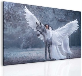 Malvis ® Fantasy Pegas a láska Velikost (šířka x výška): 80x60 cm