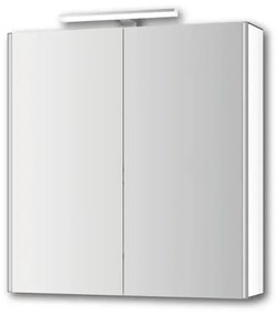 JOKEY DekorALU LED bílá zrcadlová skříňka hliníková 124512020-0110 (124512020-0110)