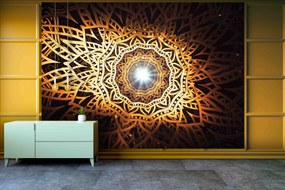 Malvis ® Tapeta Mandala zářivá Vel. (šířka x výška): 432 x 290 cm