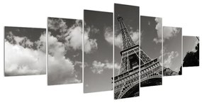 Obraz Eiffelovy věže  (210x100 cm)