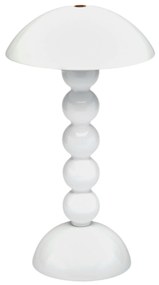 Addison Ross Bezdrátová dobíjecí LED lampa Bobbine, 30 cm, bílá LT1001