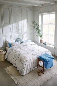 Pip Studio perkálové povlečení Bamboo Blossom bílý 140x200 + 70x90 cm (Bavlněné perkálové povlečení na jednolůžko v dárkovém boxu)