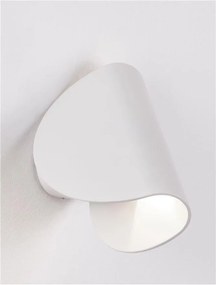 NV 9026119 Venkovní nástěnné svítidlo ARABELLA bílý hliník a čiré sklo LED 6W 3000K IP54 - NOVA LUCE