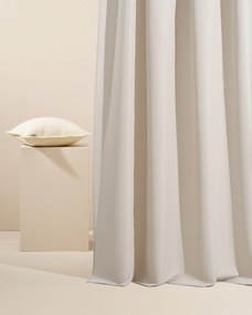 Room99 Závěs na terasu/Verandu/Altánku AURA na kroužcích Barva: Tmavě šedá/Stříbrná, Velikost: 180 x 260 cm