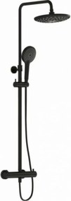 Sprchový systém VITRA s termostatickou baterií černá mat A4720536EXP
