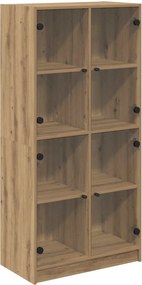Vysoký bufet Artisanový dub 68 x 37 x 142 cm Kompozitní dřevo 3402630
