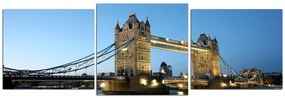 Obraz na plátně - Tower Bridge - panoráma 530D (150x50 cm)
