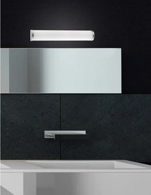 Bílé/ve stříbrné barvě kovové nástěnné svítidlo Polo – Nova Luce