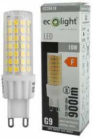 ECO LIGHT LED žárovka G9 - 10W - neutrální bílá