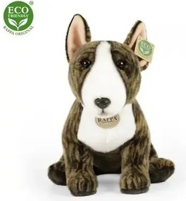 RAPPA Plyšový pes Anglický bulterier 30 cm / ECO-FRIENDLY / od 0 měsíc