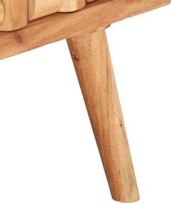 vidaXL Příborník 75 x 35 x 65 cm masivní akáciové dřevo [287439]