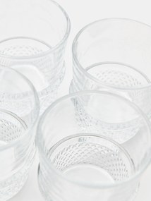 Sinsay - Sada sklenic s rýhováním 4 pack - clear