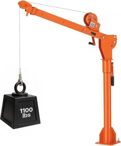 Autojeřáb, Teleskopický výložník otočný o 360° VEVOR